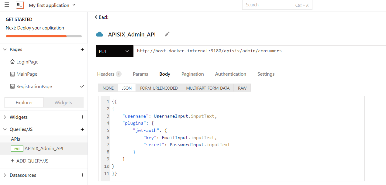 Build Custom Authentication Using Appsmith and APISIX - API7.ai